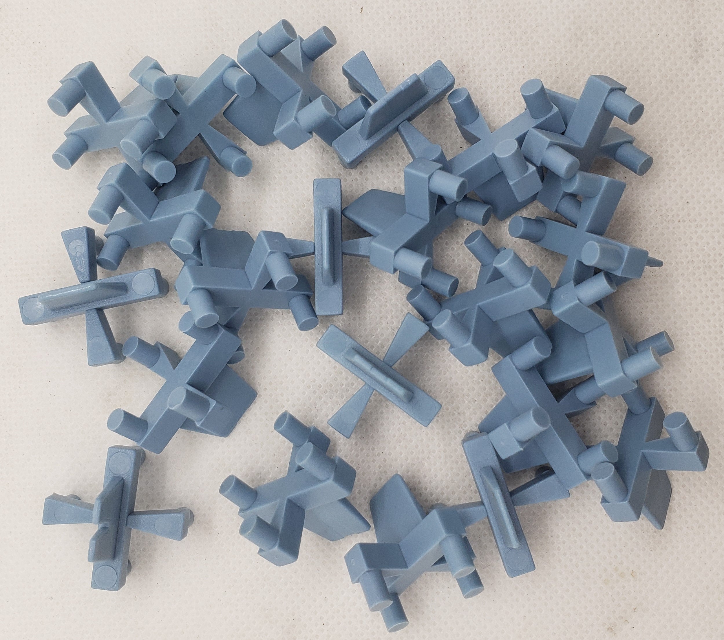 Multi Tile Spacer 4+5mm=5/32"+3/16 100pcs BLUE GERMAN - HOLTMANN [ HOL ...