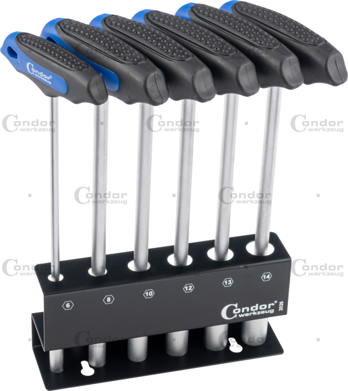 T-HandleSockets 6mm-14mm=1/4"-9/16" - CONDOR [ PRA 2025 ] – The German ...