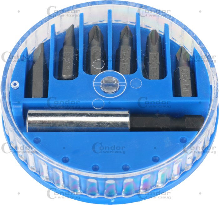 SCREWDRIVER Bit Set 6Pcs ON CARD - CONDOR [ PRA 316 ] – The German Tool ...