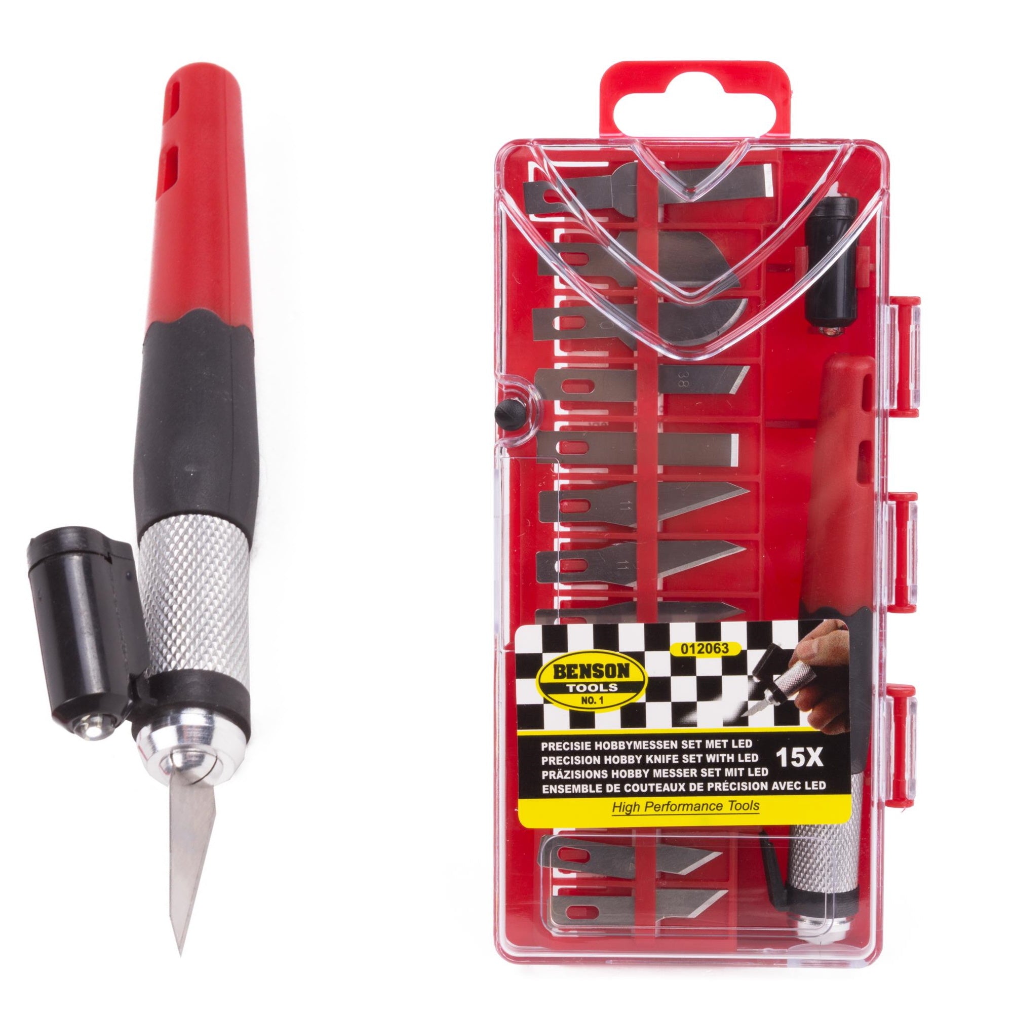 PRECISION HOBBYKNIFE SET 15 PCS - INTER-BEN [ INT 012063 ] – The German ...